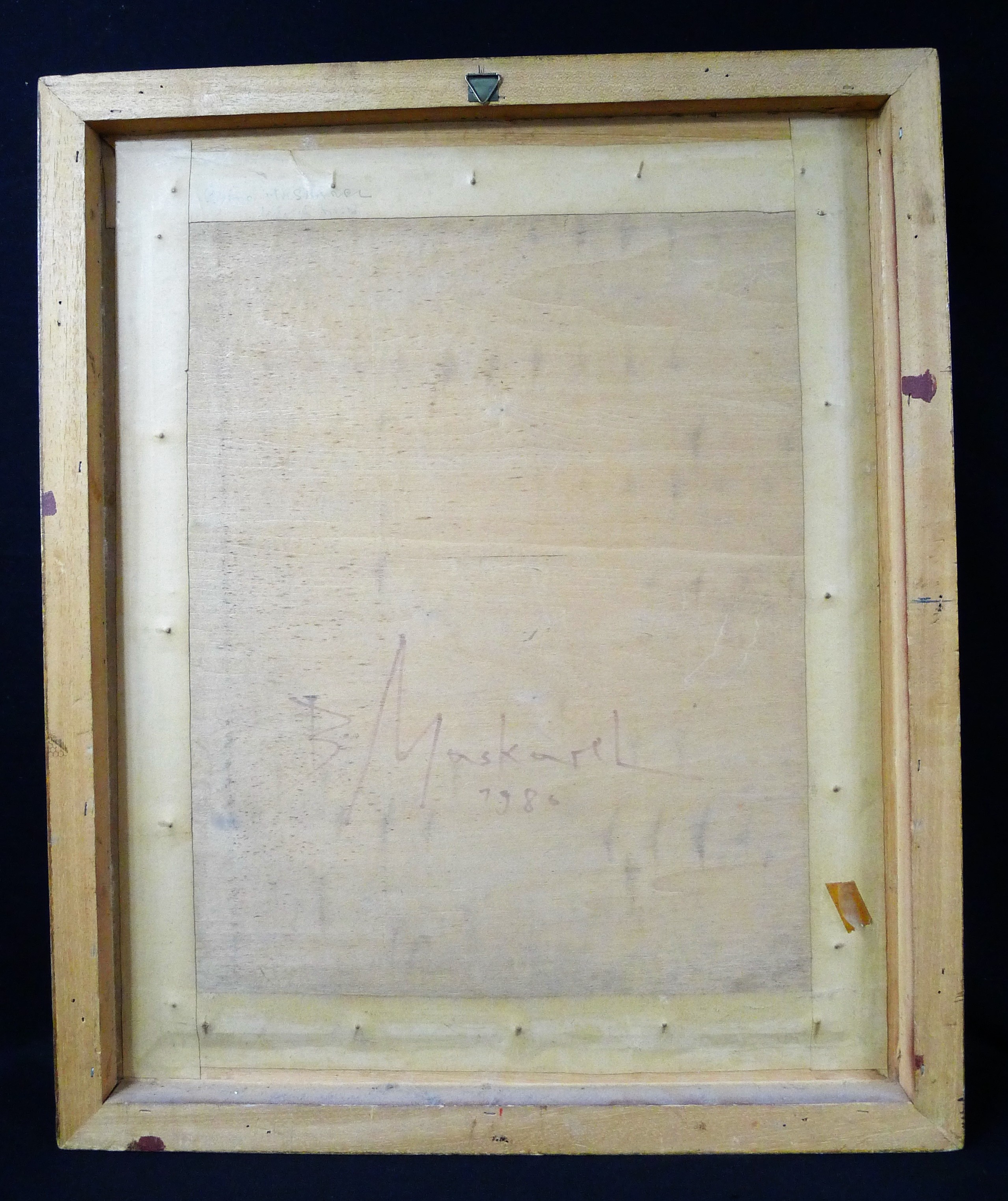 Bruno MASCARELLI (1926-2019), MADONE, TECHNIQUE MIXTE.