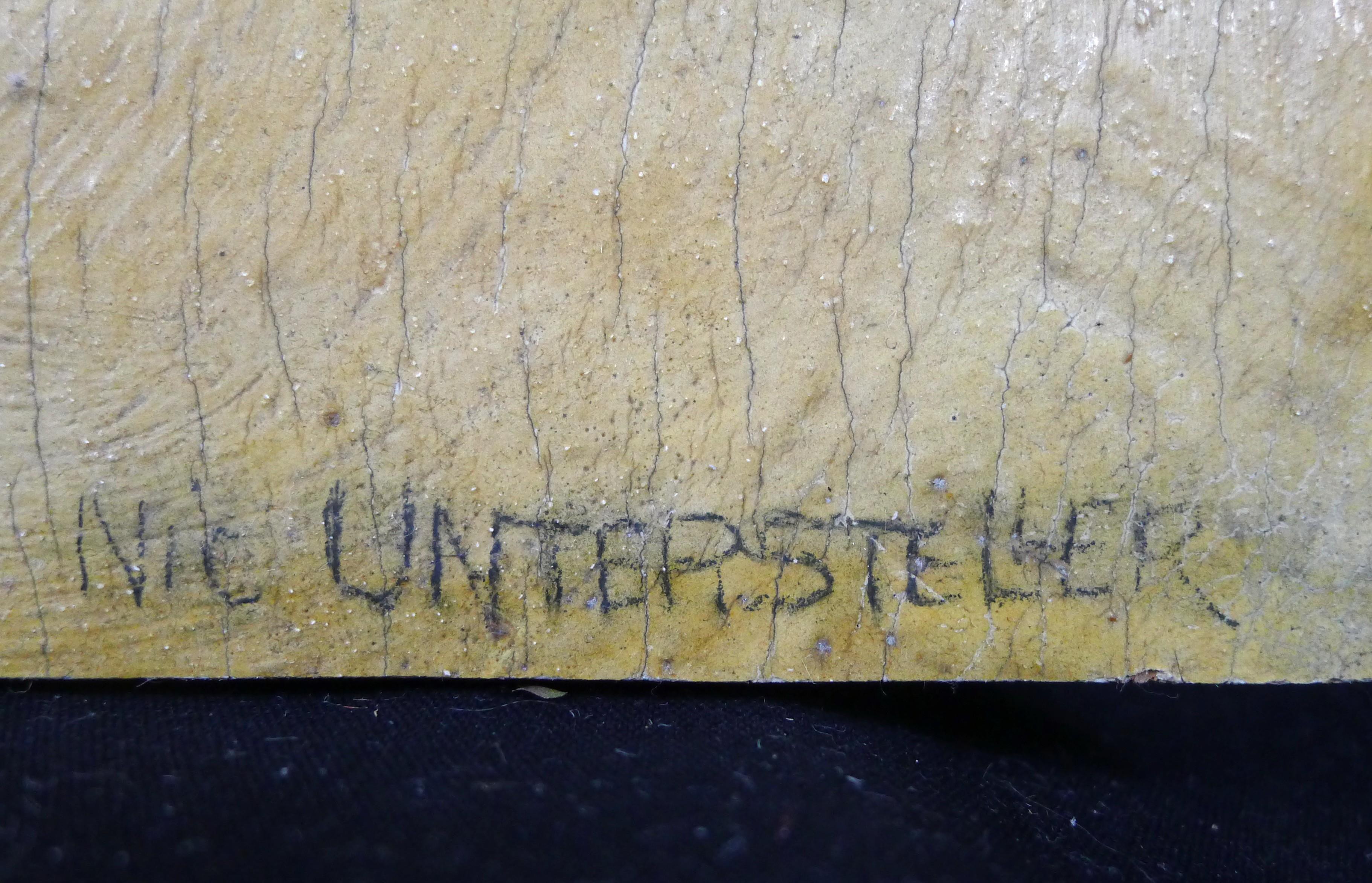 Nicolas Pierre UNTERSTELLER (1900-1967), LES BUFFLES, HUILE / PANNEAU