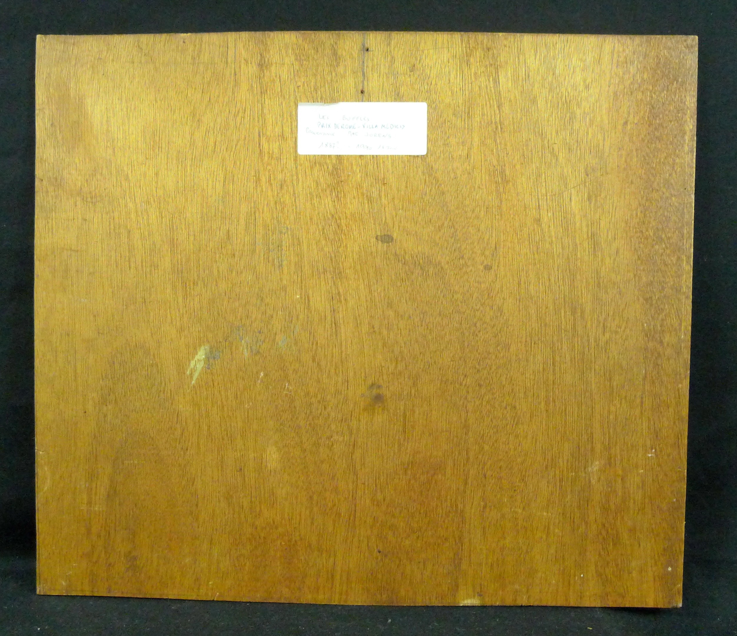 Nicolas Pierre UNTERSTELLER (1900-1967), LES BUFFLES, HUILE / PANNEAU